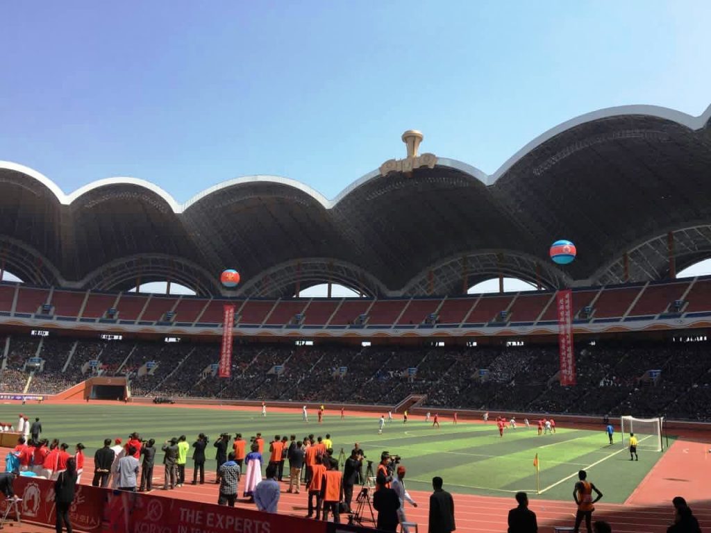 Kim Il Sung Stadium, Pyongyang — Young Pioneer Tours