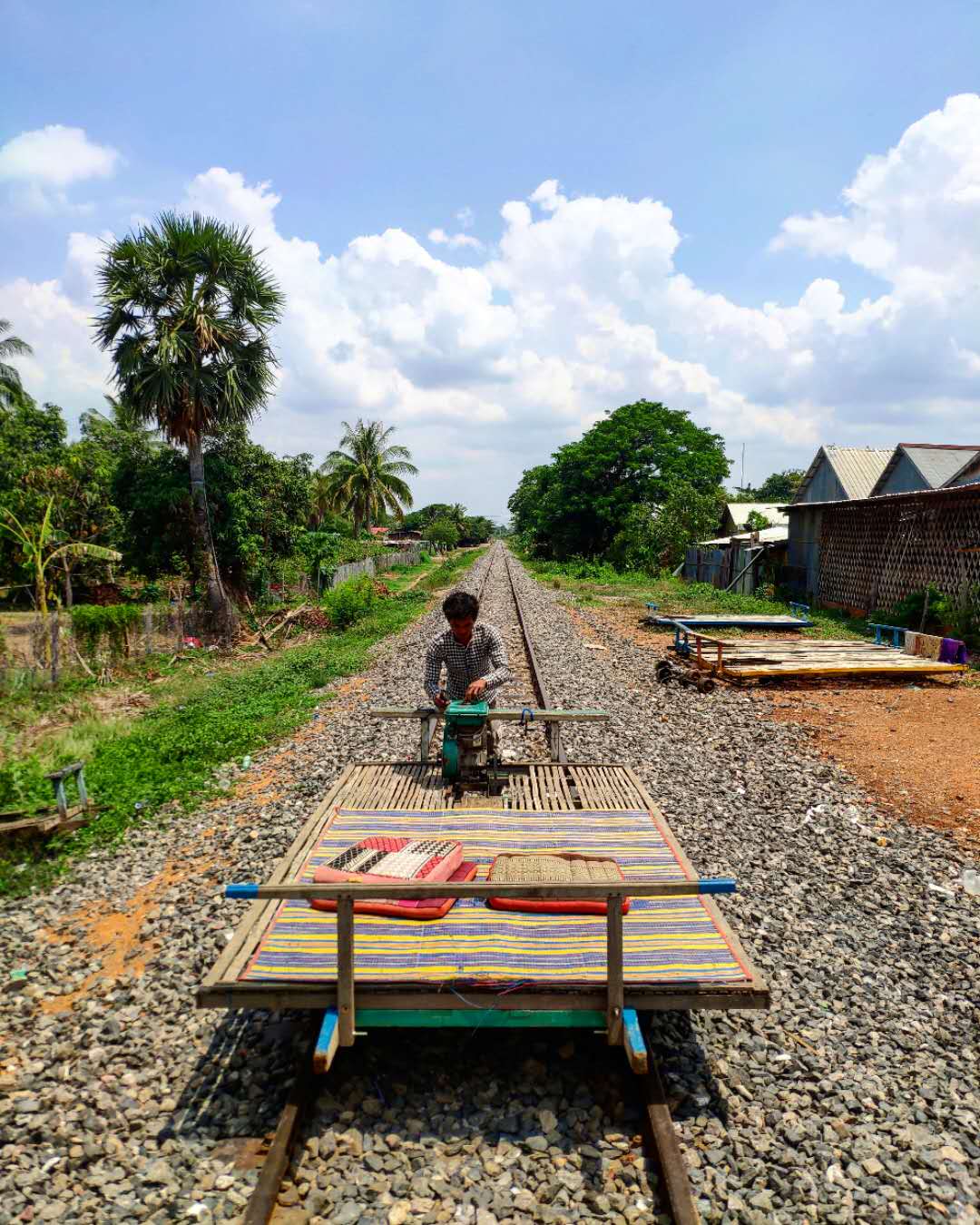 Battambang Bamboo Train — Young Pioneer Tours