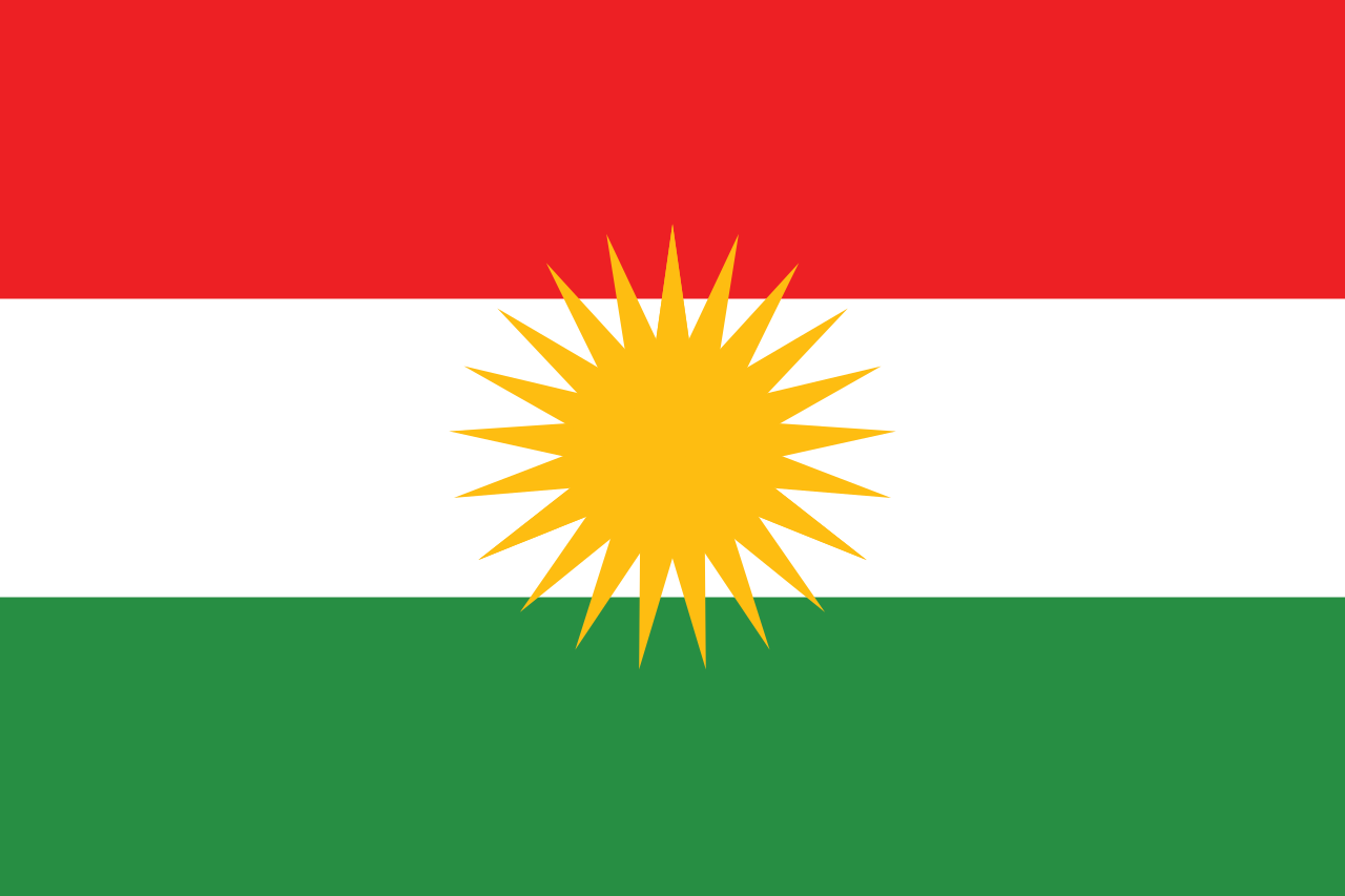 Flag of Iraqi Kurdistan — Young Pioneer Tours