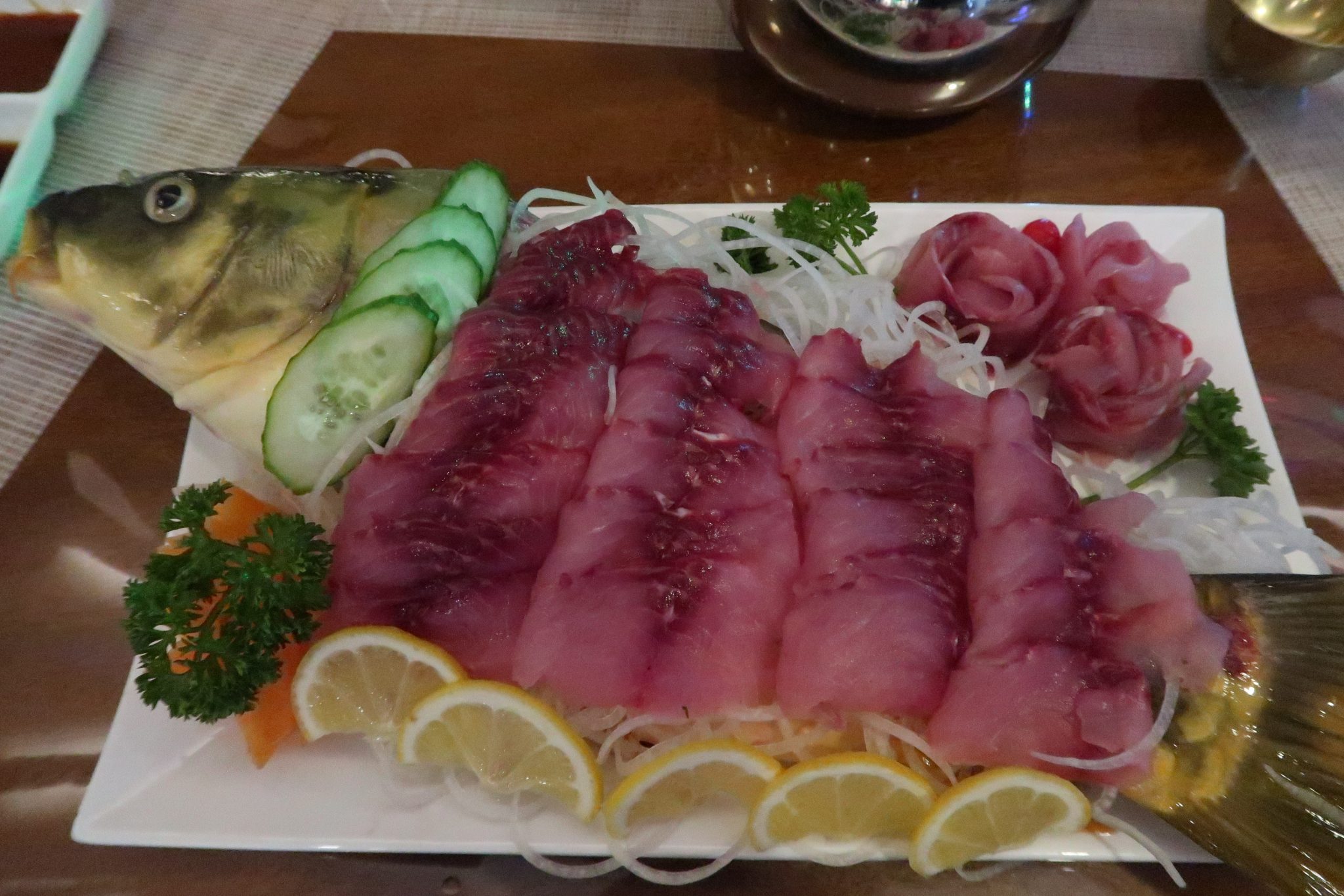 Pyongyang Taedonggang Seafood Restaurant - DPRK Guide — Young Pioneer Tours