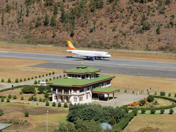 Bhutan International Airport — Young Pioneer Tours