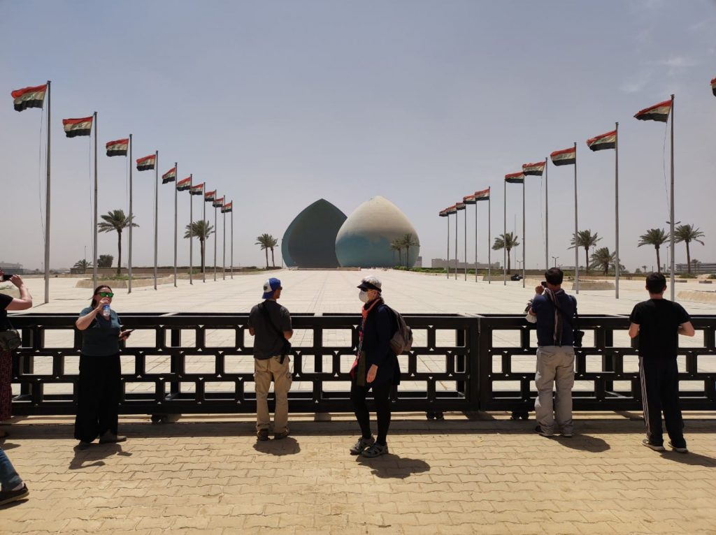 The Al-Shaheed Monument in Baghdad