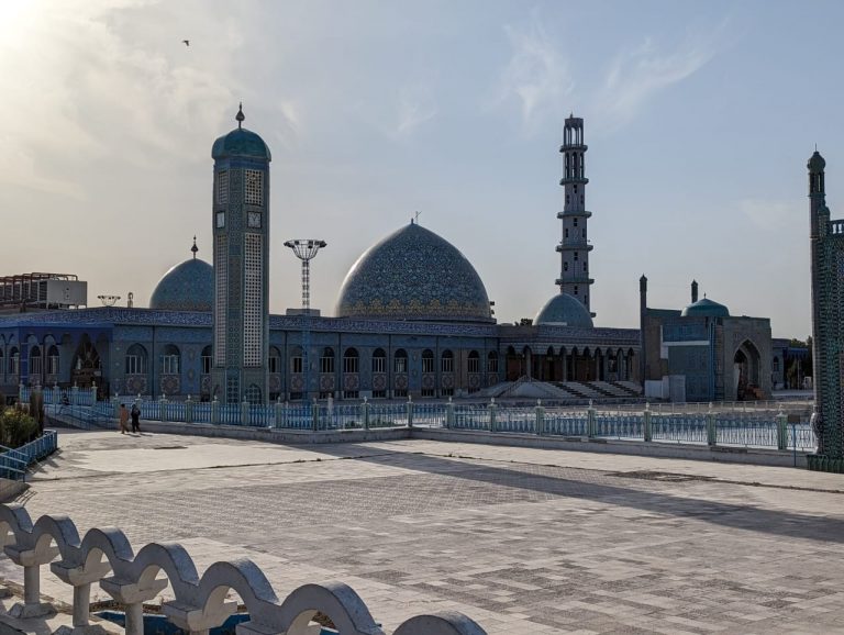 Visiting Afghanistans Blue Mosque in 2024