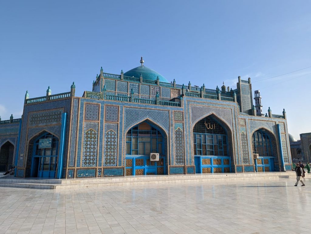 Visiting Afghanistans Blue Mosque in 2024