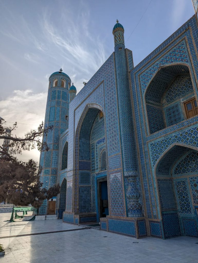 Visiting Afghanistans Blue Mosque in 2024