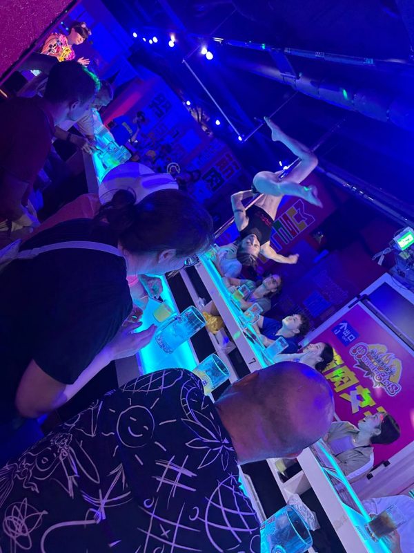 Muscle Girls Bar Tokyo — Young Pioneer Tours
