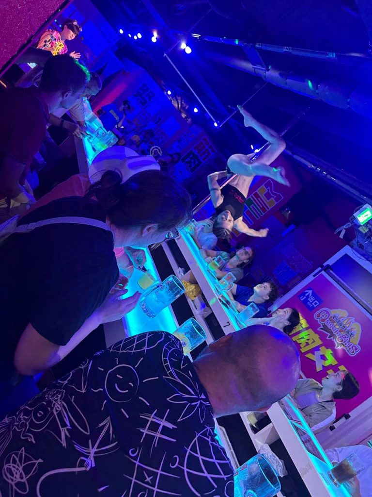 Muscle Girls Bar Tokyo — Young Pioneer Tours