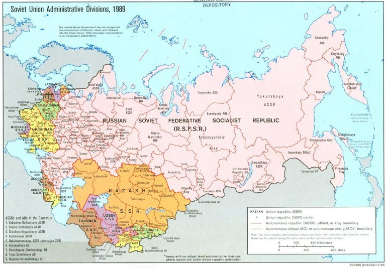 A Map of the USSR? The Vibrant Art of Soviet Geography