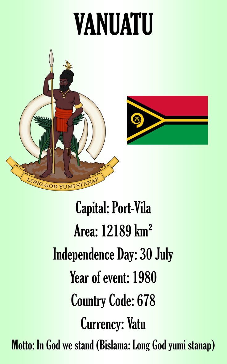 The Flag of Vanuatu: A Symbol of Unity and Independence — Young Pioneer ...